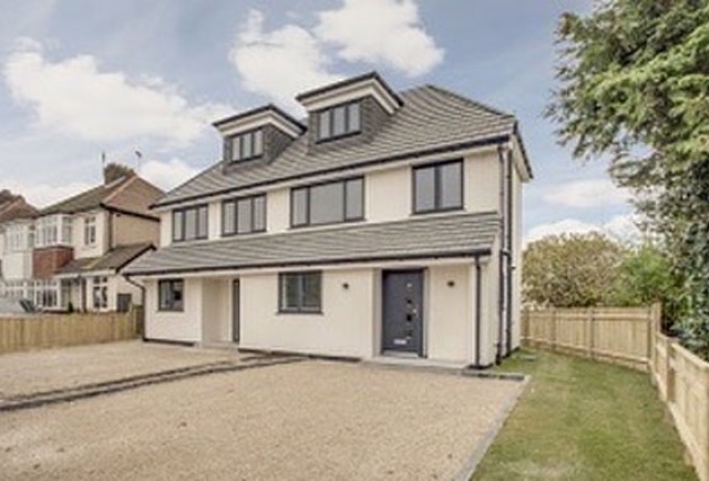 Conversion of a detached dwelling into a pair of semi-detached homes ...